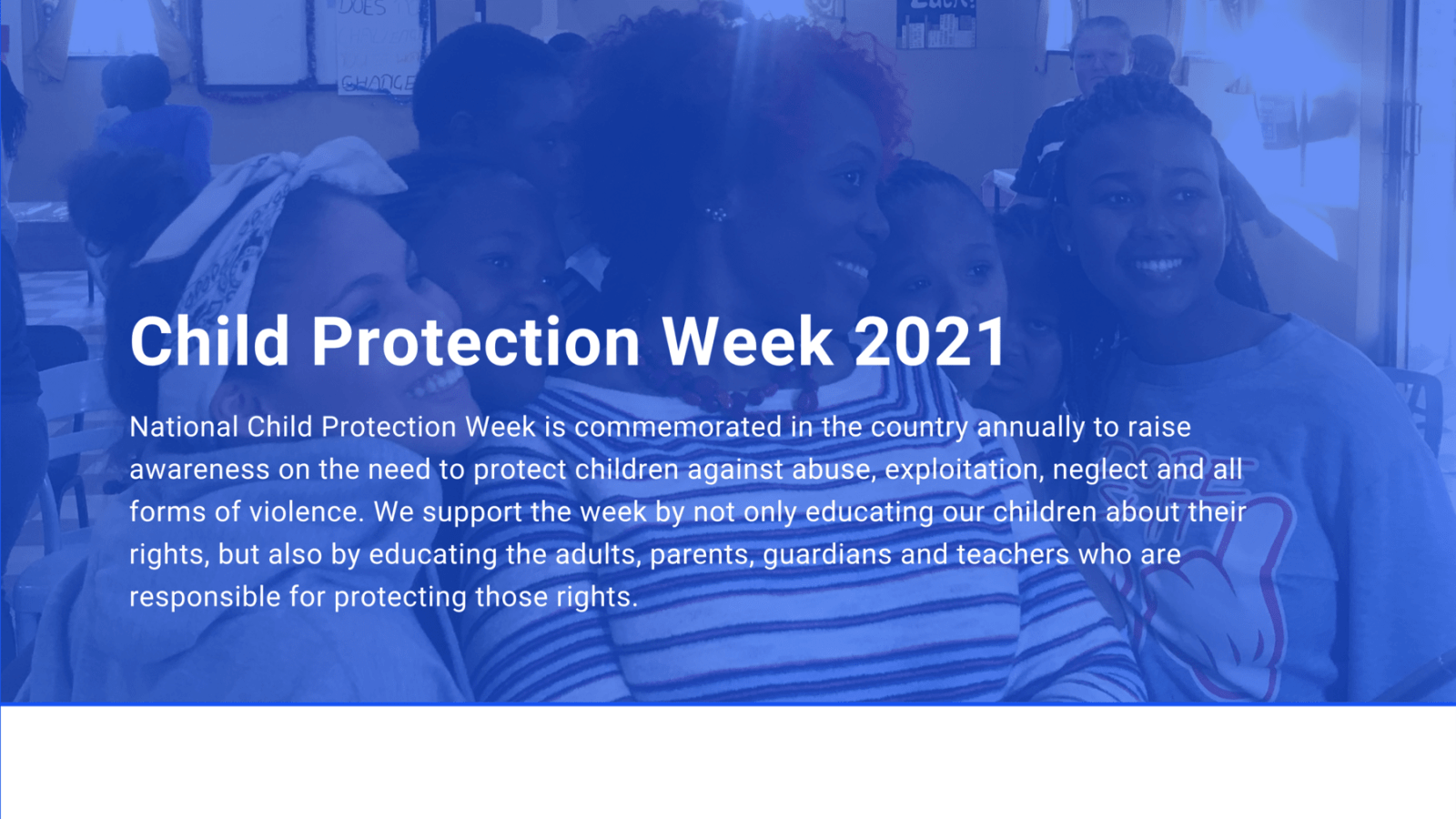Child Protection Awareness Week at Elizabeth Simson blog